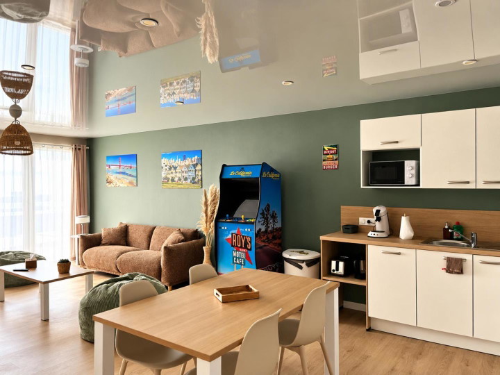 Appartement San Francisco 1 Chambre Avec Wi Fi Gratuit Parking Privé Gratuit Et Piscine Dans La Résidence - Norte