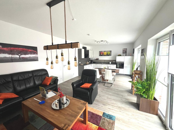 "Royal Gala" Meppen Ebenerdig 84 Qm Carport Terrasse Neubau Free Wifi 2 Schlafzimmer Bis 4 Personen Einbauküche - Meppen