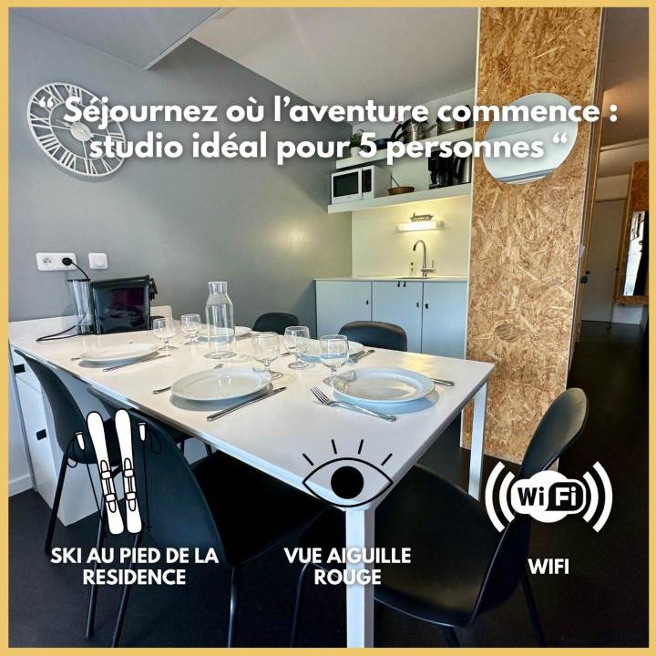 Le Refuge Cosy Du Varet Ménage Et Lits Faits Inclus - Arc 2000 - Ski In-out - Wifi- La Conciergerie Du Varet - La Rosière