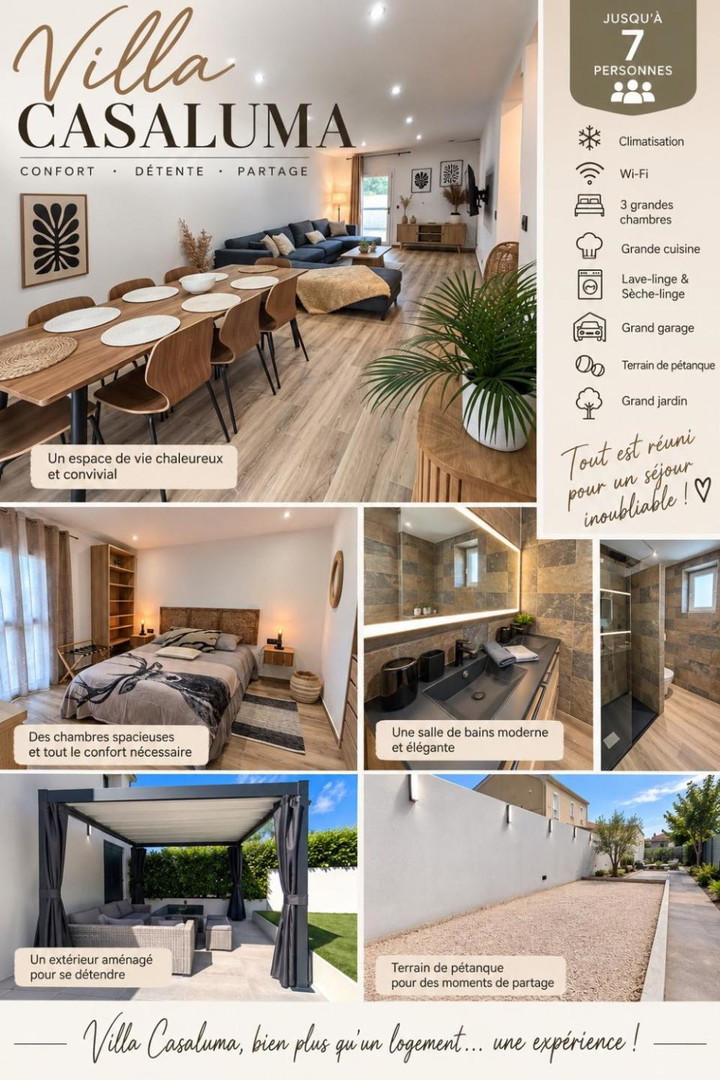 Villa Casa Luma - Balaruc-les-Bains