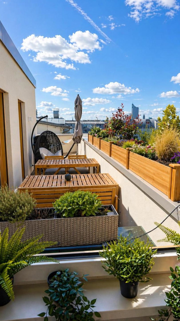 Modernes-penthouse Xxl-dachterrasse Grill Tiefgarage Zentrumsnah - Leipzig