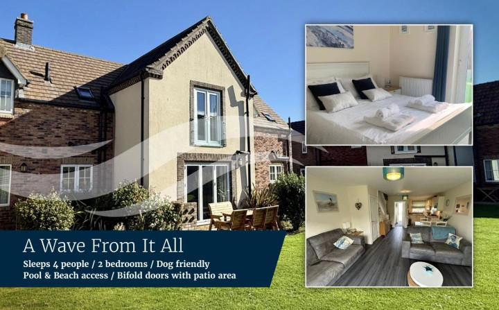 A Wave From It All - Part Of The The Bay Filey Holiday Village With Pool, Gym And Direct Beach Access, Pub, Restaurant, Tennis And Meadows Walks - North Yorkshire