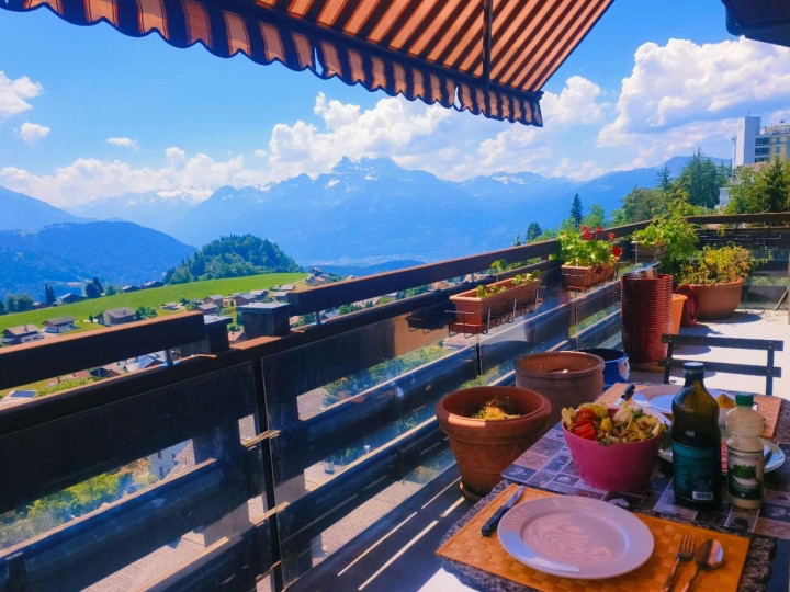 Le Nid D'aigle Apt 405 Leysin Centre Avec Forfait Piscine Sauna Jacuzzi En Option - Gryon