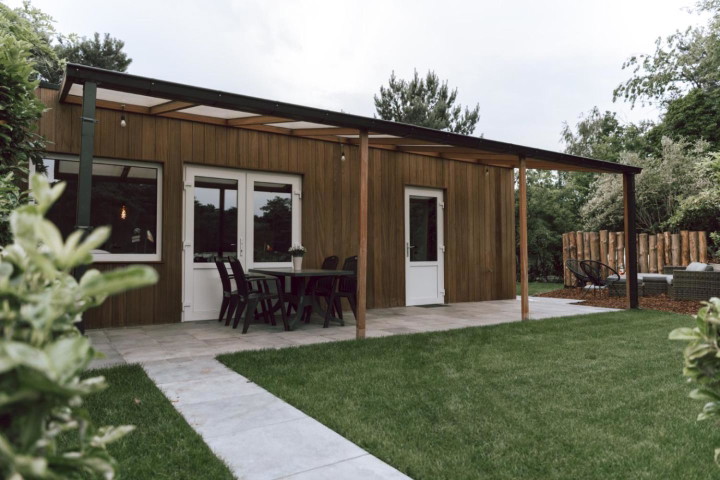 Imagine Tiny House 325 Op Camping Gt Te Balen - Flanders