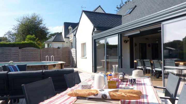 Confortable Maison Avec Piscine A Larmor Baden - Île-aux-Moines