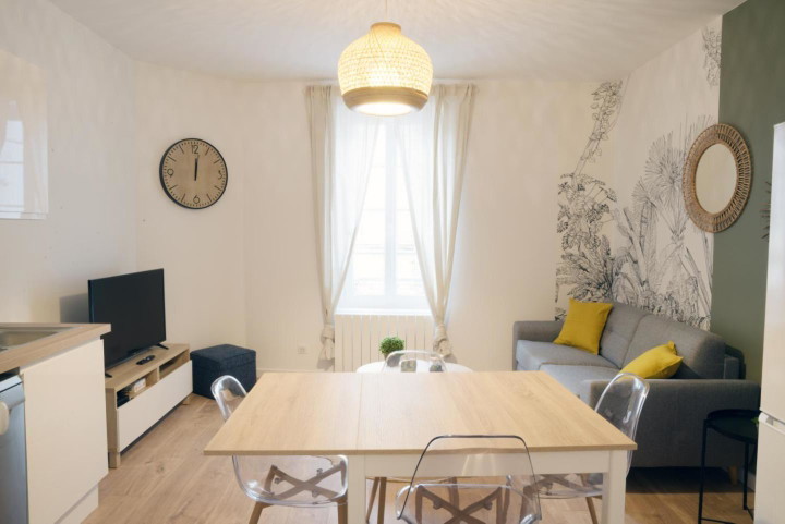 T3 De Charme Situé En Hyper Centre Avec Wifi, Linge, Draps, Savons Et Serviettes Fournis - Cognac