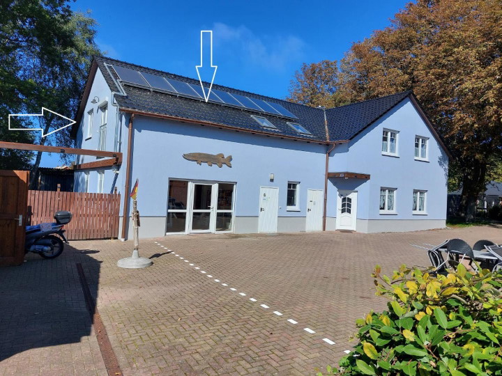 Ferienwohnung Ausblick Rügen Vis A Vis Hiddensee - Gerne Für Fahrradfahrer - Schaprode