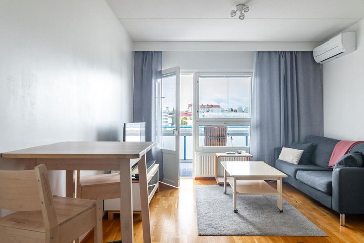 Compact 1br Apartment With Sauna & Balcony - Lahti