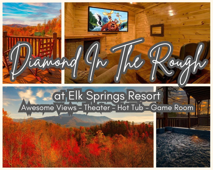 Amazing Views Private Theater Hot Tub - 
