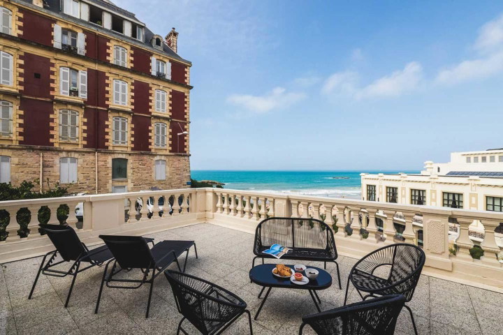 Blue Moon Keyweek Seafront Apt With Large Terrace And Parking Biarritz - Biarritz