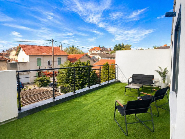 Appartement Terrasse Privée Calme 4 Personne Clim - Miramas