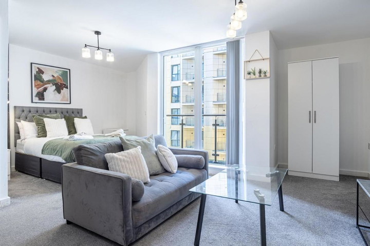 Central Manchester, Salford, Balcony & Easy Access - Salford