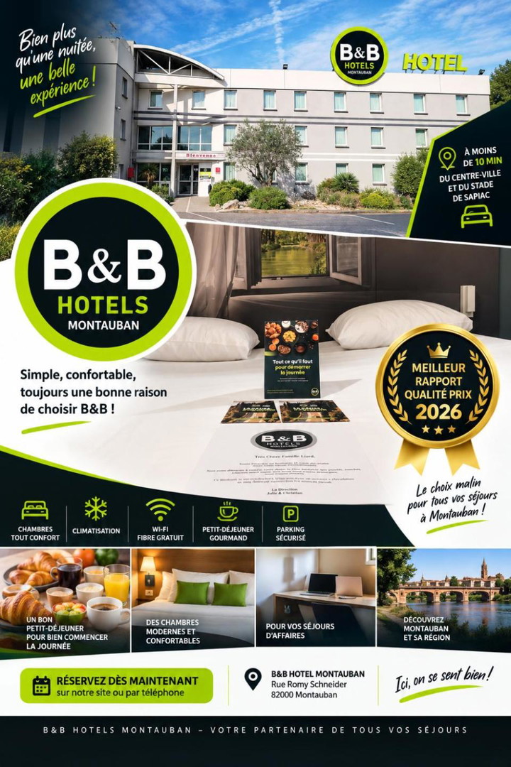 B&b Hotel Montauban - Montauban