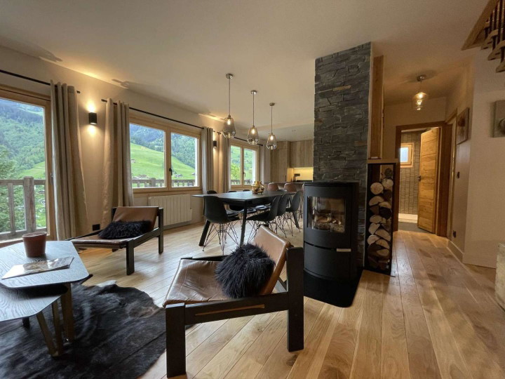 Chalet Contemporain 8 Pers, 4 Chambres, Vue Sur Montagnes, Parking, Près Village - Beaufort, France