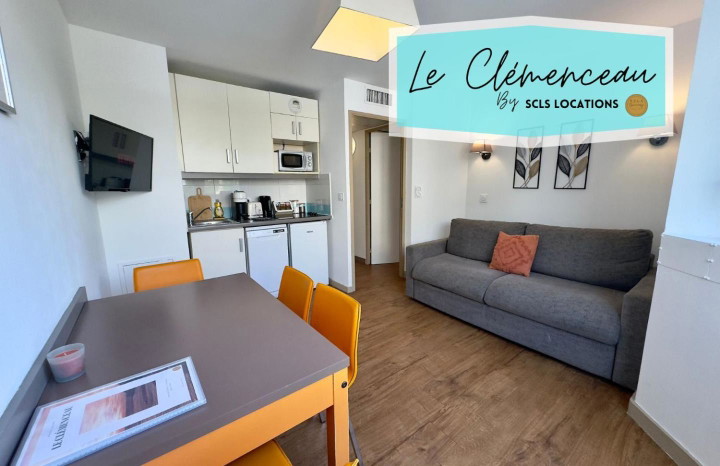 Le Clémenceau Scls - Wifi, Clim, Piscine, Plage - Le Cannet