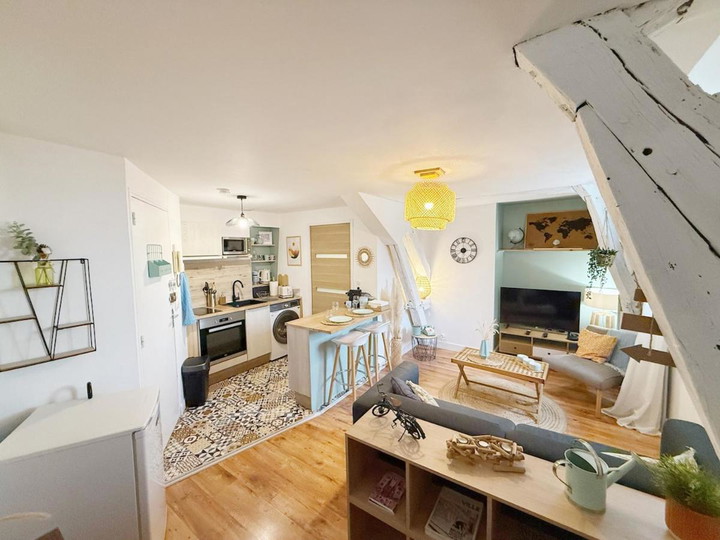 Le Cocon Pimenta Cœur De Ville Apartment With Parking & Netflix - Chartres