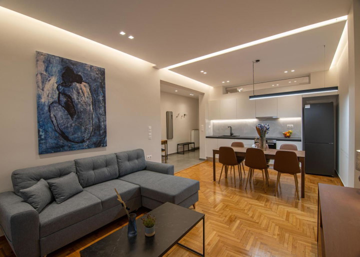 Vibrant Pagrati 2-bd Retreat With Elegant-modern Style - Athens