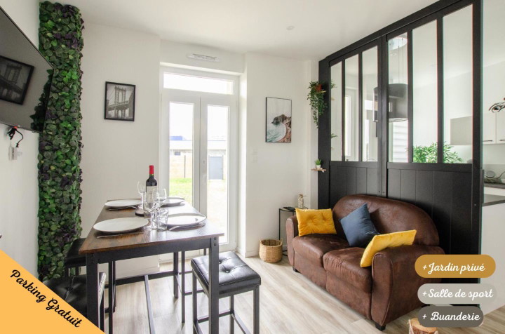 Chill And Sun, 2 Chambres Calme Avec Terrasse Et Parking - Metz