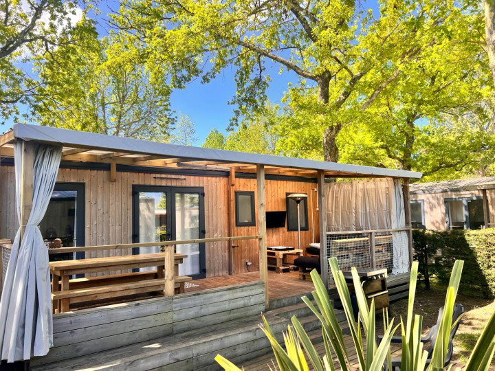 Mobilhome Camping Biscarrosse 5 éToiles Bord Du Lac - Landes