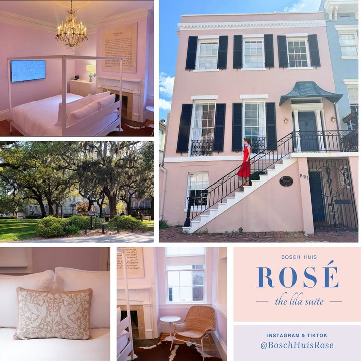 Bosch House Rosé - Lila Suite - Savannah, GA
