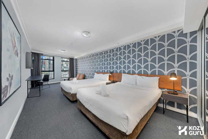 Kozyguru | Sydney Cbd | High Level 2 Bed Studio - Rosebery