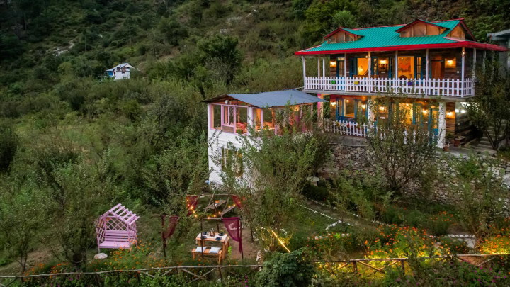 Saffronstays Fairytale Villa - 3 Bedroom Villa In Orchards And Access To The River - Jibhi