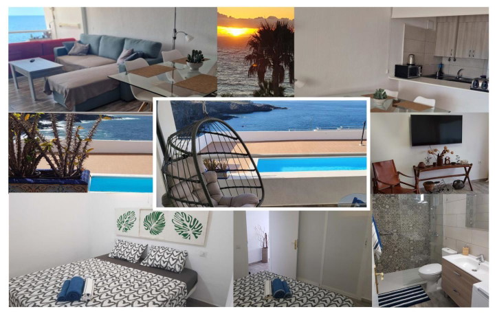 En Primera Línea De Mar Y Piscina - Apartamento Azur - El Ancla - Callao Salvaje - Costa Adeje - Îles Canaries