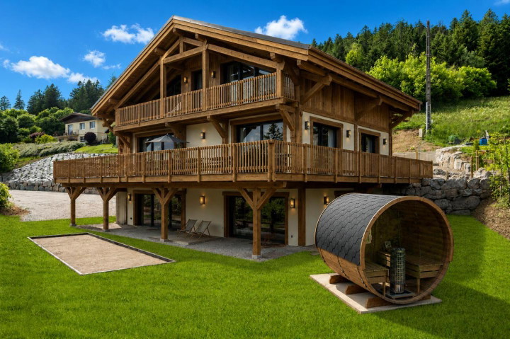 Chalet Le Cocon Des Marmottes Vue Imprenable Confort Haut De Gamme & Services Sur Mesure - Gérardmer