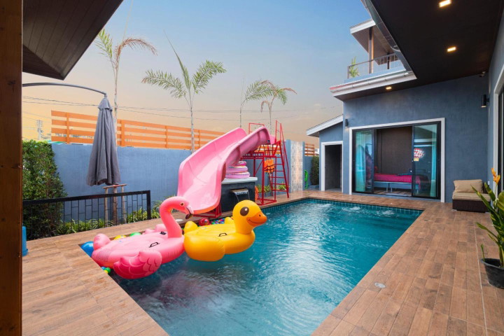 หมุนเงินหมุนทองพูลวิลล่า Mhunngen Mhunthong Pool Villa - Khao Yai