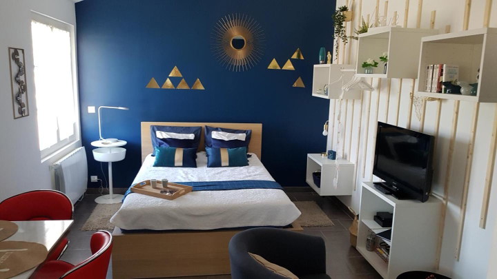 Studio Bleu - Parc Astérix - Mer De Sable - Villepinte - Aéroport Cdg - Roissy-en-France