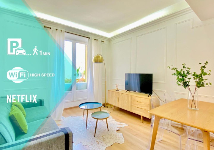 Designer Garden View Ac, Fiber Wifi Heart Of Monaco - Monaco