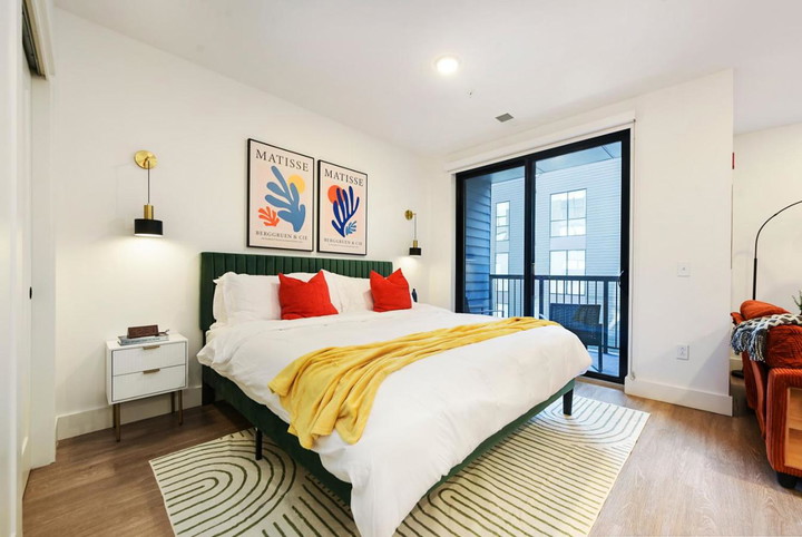 Lux Studio King Bed Free Parking Gym New - モンロービル, PA