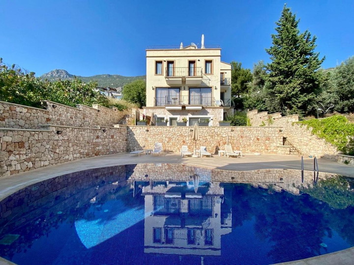 Aden Aparts - Central Kalkan 1 Bedroom Flat With Pool & Sea View - Kalkan