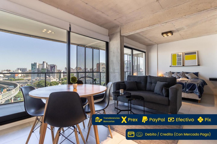 Nuevo Loft Con Vistas Increíbles A La 9 De Julio - 