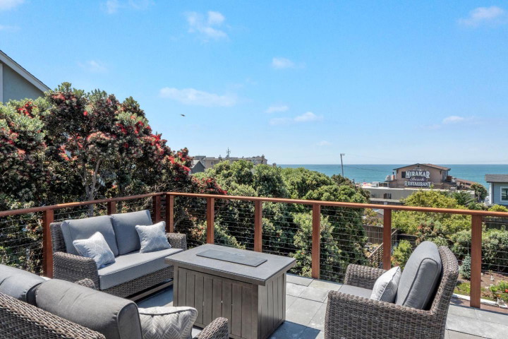 Miramar Oasis Ocean View Steps2beach Roof Deck - Half Moon Bay, CA