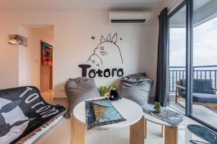 Aradia Lakecity With Totoro Muji Theme In Batu Caves Selayang, Kuala Lumpur By Nestaway - Selangor
