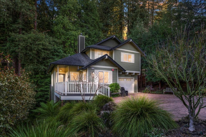 Lazy Bear Lodge Hot Tub Dog Friendly Bbq Grill Forest Views - Guerneville, CA