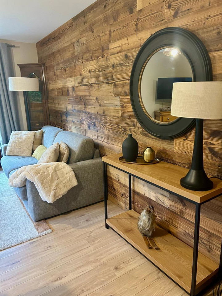 Appartement Style Chalet Avec Grande Terrasse Et Parking Prive - Les Houches