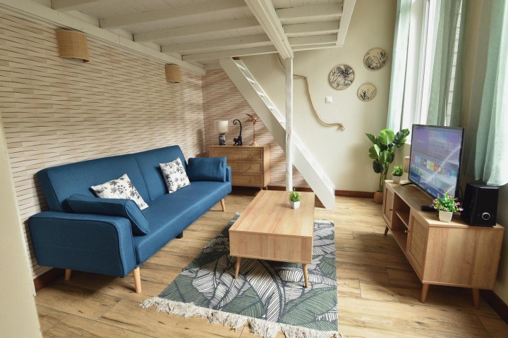 Le Bleu Omer - Jacuzzi & Netflix - Terrasse Privée I Coeur De Ville & Transports - Idéal Famille - Offre Spéciale - Arques