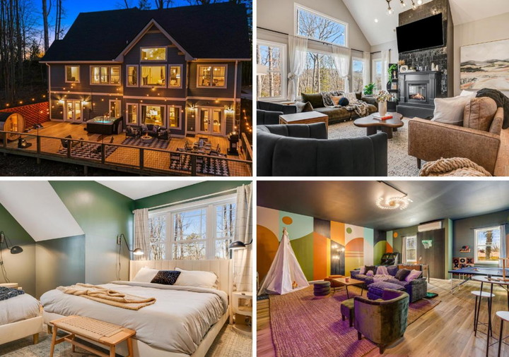 Secluded 5br Stay,hottub,sauna,gameroom,firepit - Sierra Nevada