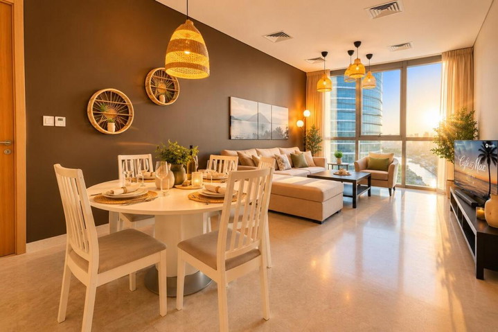 Zigzag Tower B-mega Place Viewing Sea And Golf, 2 Br -1110b - Qatar