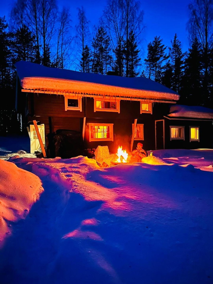 Lakeside Log Villa Edith - Rovaniemi