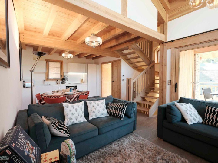 Chalet Serendipity Chaleureux Avec Sauna Et Parking, Au Pied Des Pistes - Saint-martin-de-belleville - Fr-1-344-731 - Val Thorens