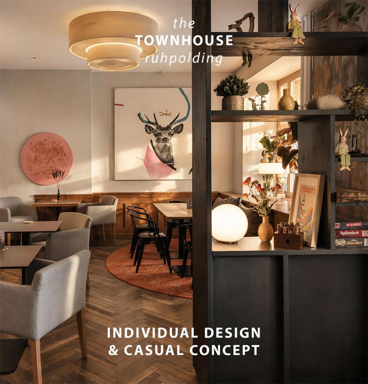 The Townhouse Ruhpolding - Individual Design & Casual Concept - Chiemgau Karte - Inzell