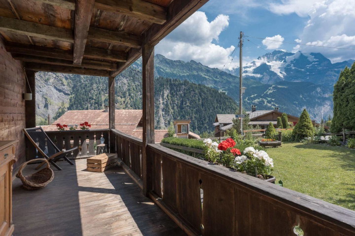 Mountain View Chalet Near Lauterbrunnen And Parking - Switzerland