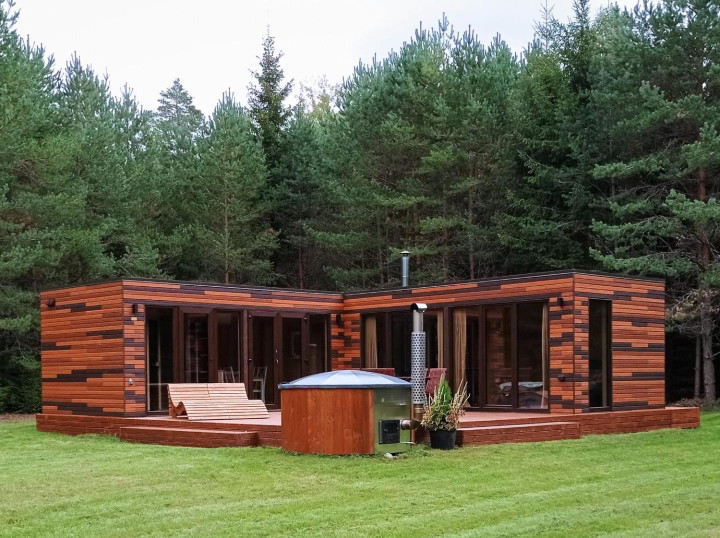 Roheluse Metsamaja Vaikne Loodusmaja Saunaga - Estonia