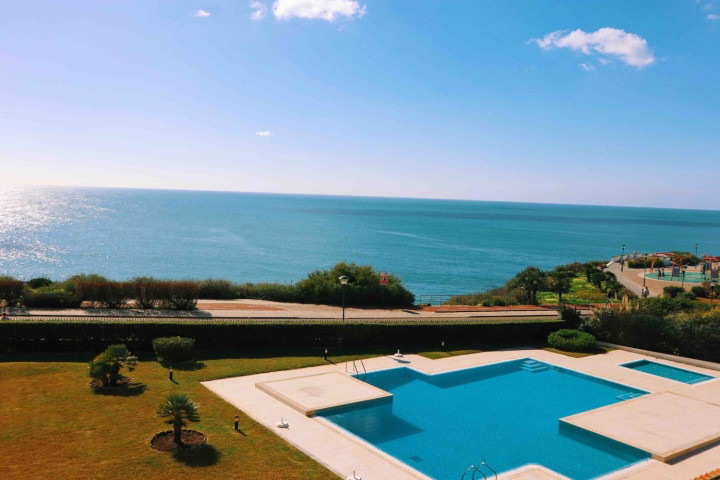 Sea View W Pool, Terrace & Parking - カシュカイシュ