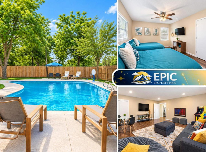 Pool 5 Star Large Deer Park Home Super Host - Pasadena, TX