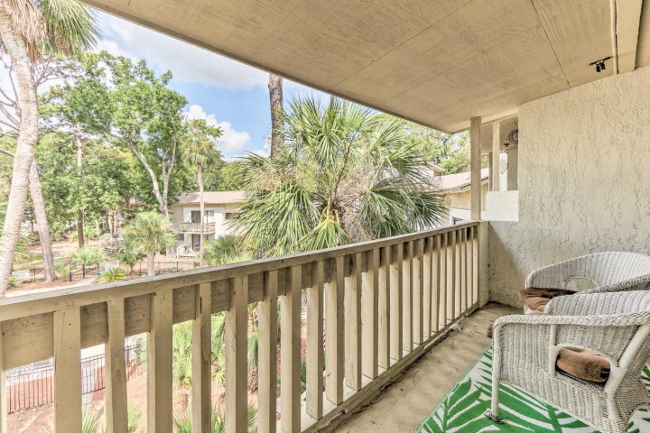 Patio & Walk To Beach: Hilton Head Island Townhome - South Carolina