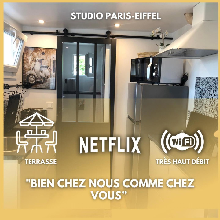 Paris-eiffel, Bienvenue -Terrasse -Netflix - Le Zénith de Paris